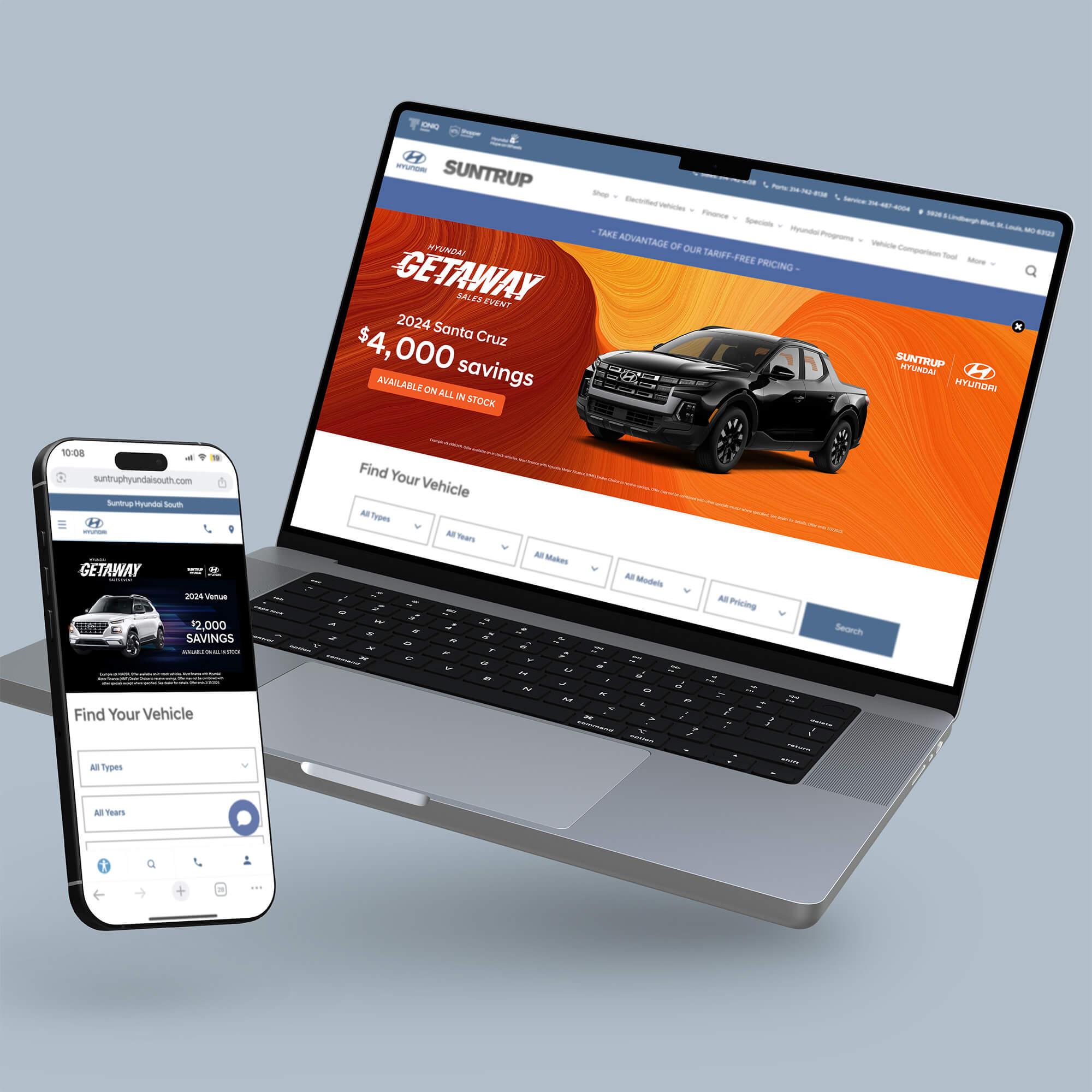 Suntrup Hyundai Digital Advertisements - Abstrakt